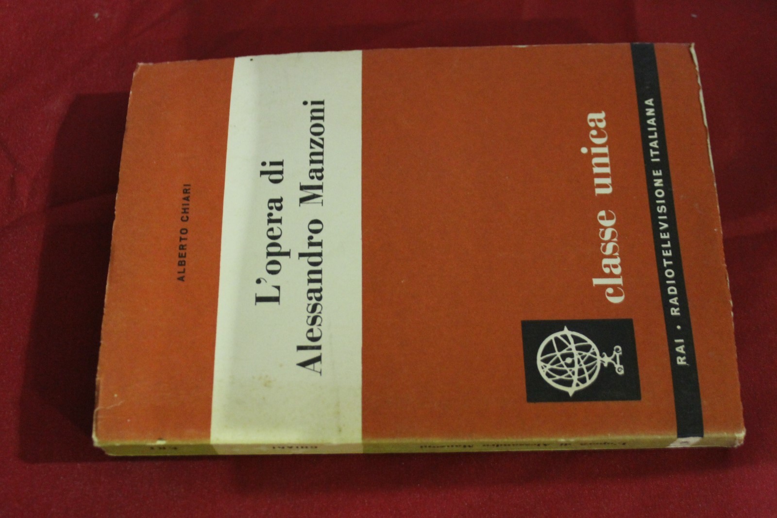 CLASSE UNICA 99 L'OPERA DI ALESSANDRO MANZONI ALBERTO CHIARI RAI | eBay