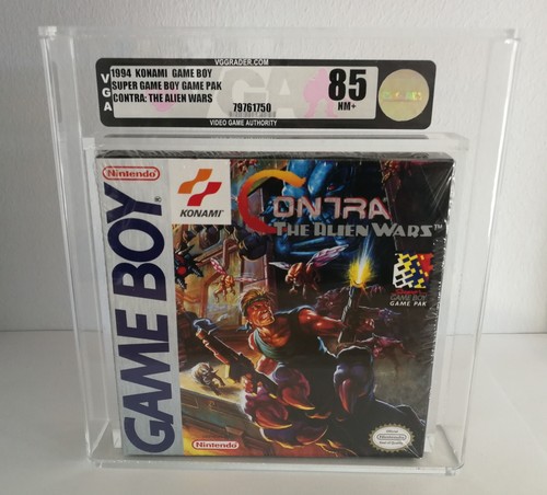 Contra: The Alien Wars - Graded 85/NM+ by VGA - Sealed Game Boy USA ...