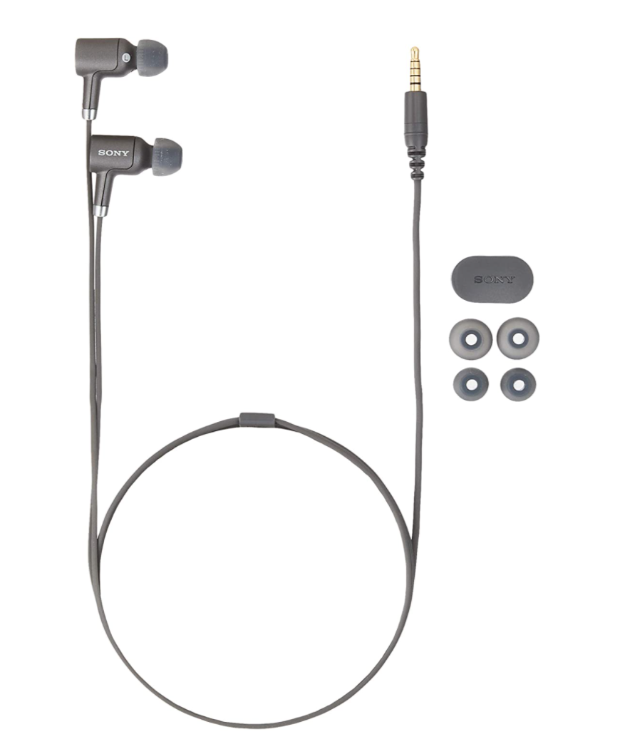 NEW SONY Noise canceling earphone for SONY Walkman IER-NW500N Black ...
