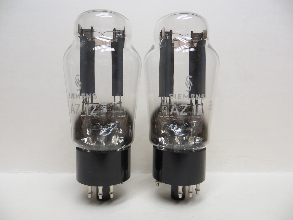 AZ12 Siemens rectifier tube 1 pair. | eBay