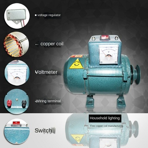 220V 7000w High-Power Small Generator Home Lighting Permanent Magnet ...