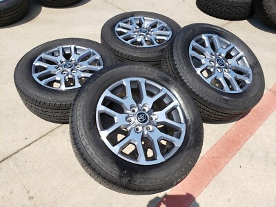 20" Toyota Tundra TSS TRD OEM wheels rims tires 95359 Sequoia 2022 2023 ...