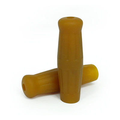 MCS Moto Motorcycle Motorbike Vintage Style 1 Inch Grips Candy Brown ...