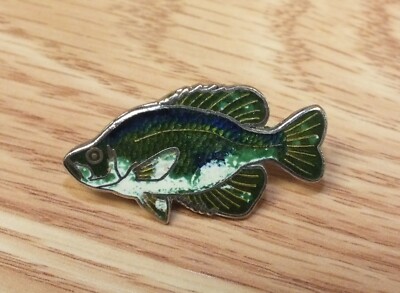 MAFCO Green Tones Collectible Enamel Bass Fish / Fishing Lapel Pin | eBay