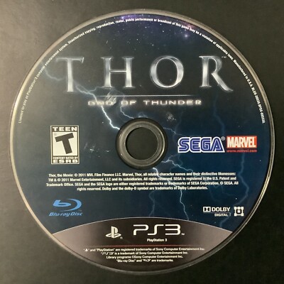 Thor: God of Thunder PS3 Sony PlayStation 3 Disc Only | eBay