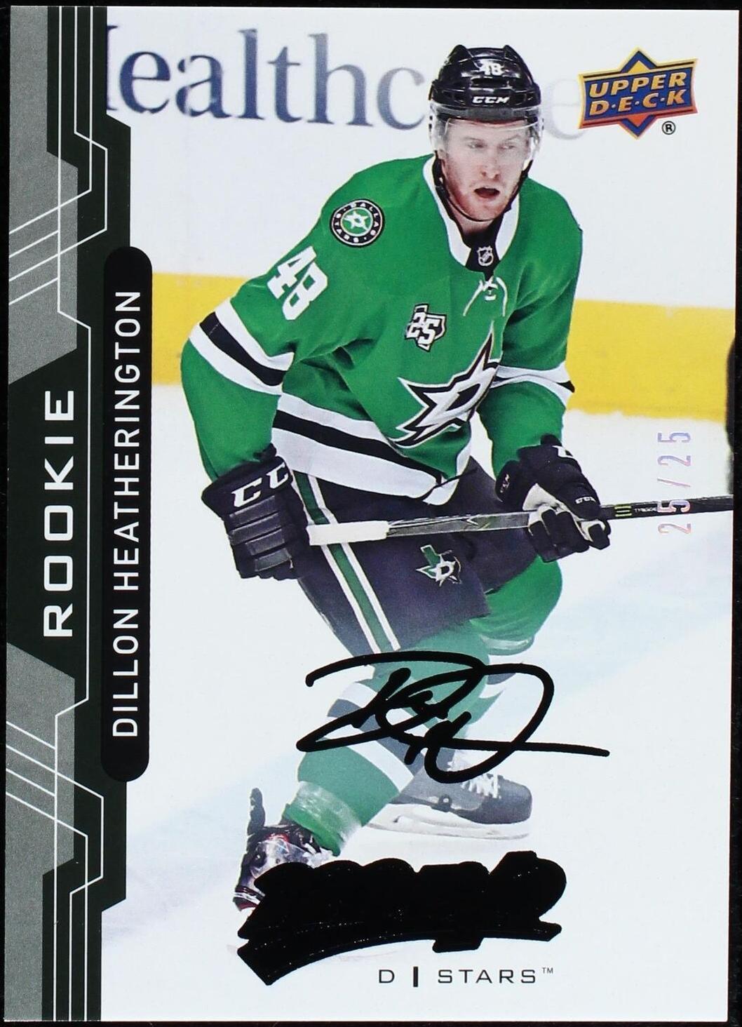 2018-19 Upper Deck MVP - High Series Rookies Dillon Heatherington #222 ...