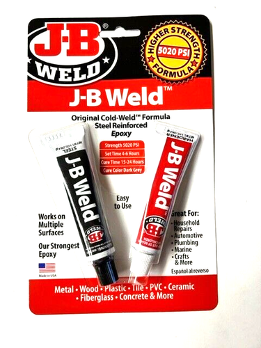 J-B Weld 8265S Original Cold-Weld Steel Reinforced Epoxy - 2 oz. | eBay