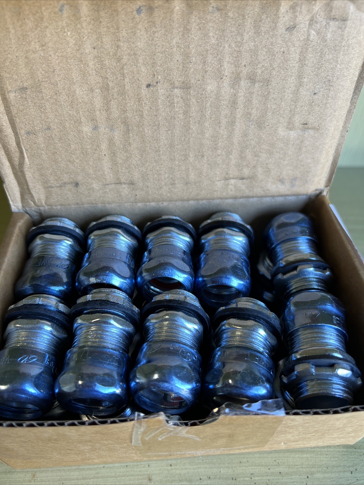 southwire 651srt 1/2” EMT RT Connect steel compression Box Of 25 | eBay