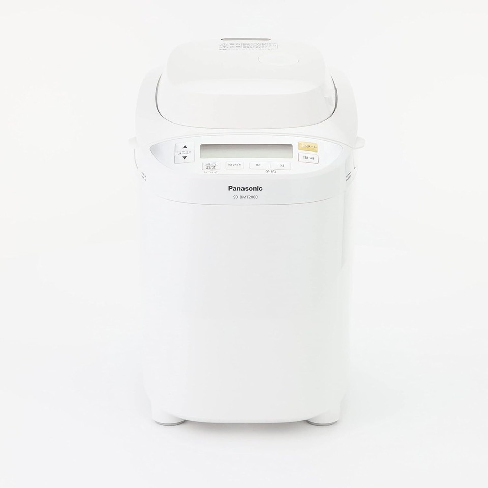 panasonic home bakery bread maker 2 loaf 40 auto menu white SD-BMT2000 ...