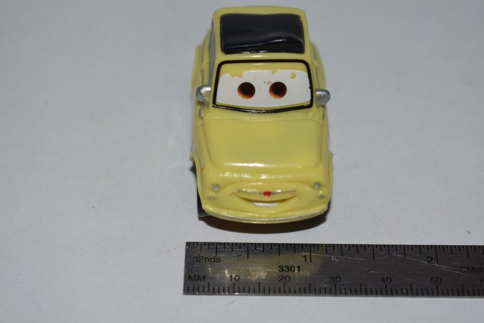 Disney Pixar Cars Yellow Fiat | eBay