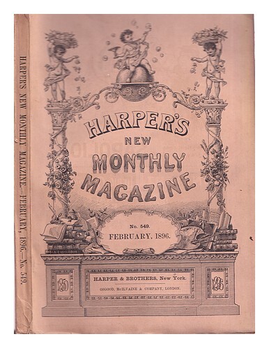 HARPER & BROTHERS Harper's new monthly magazine; no 549 1896 Paperback ...