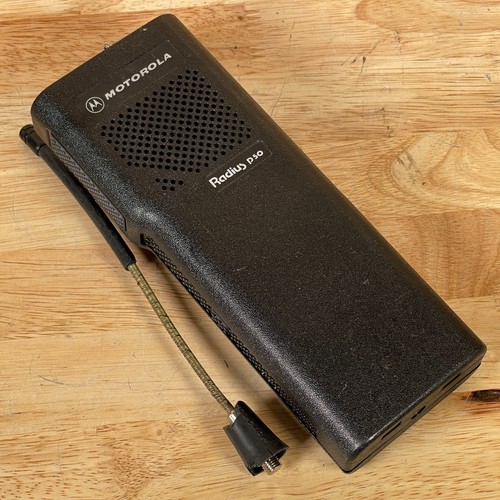 Motorola Radius P50 Black Wireless VHF 2-Channel Two Way Radio Walkie ...