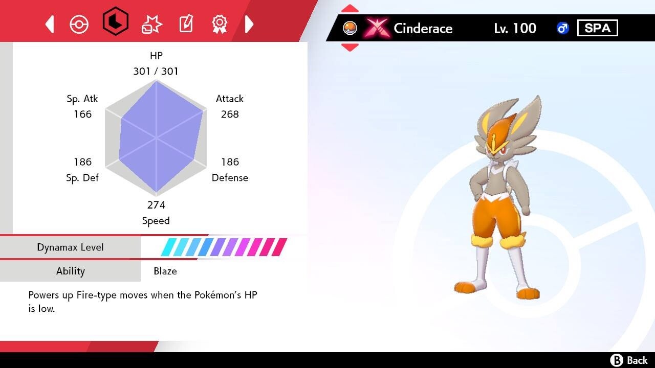 Shiny Gmax Cinderace for Pokemon Sword and Shield + Masterball | eBay