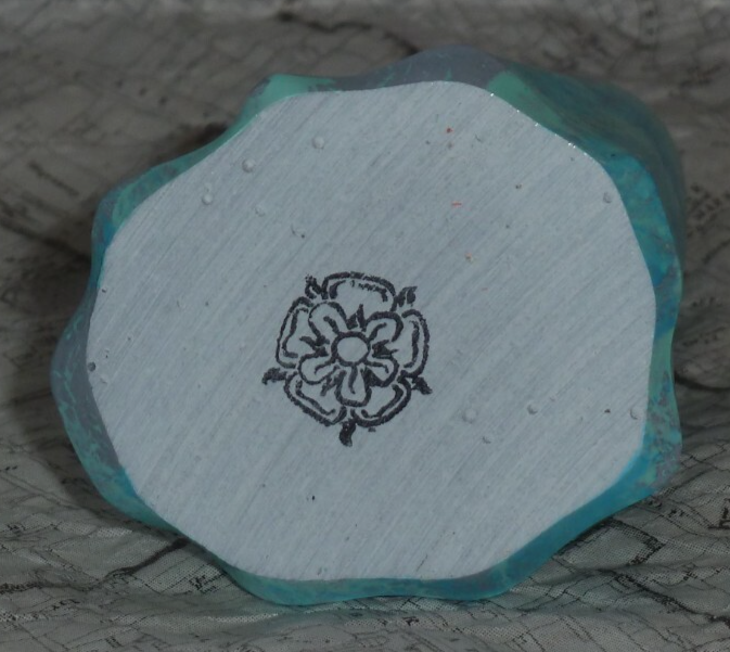 The York Ghost Merchants - Stamped By Mr Gates Large Blue/Aqua Crackle ...