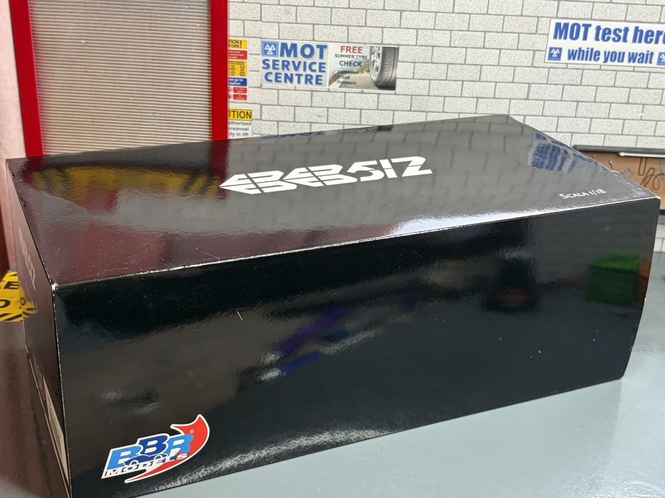 1:18 *BOXED* BBR 1980 FERRARI 512BB Le Mans #75 JMS RACING MODEL CAR ...