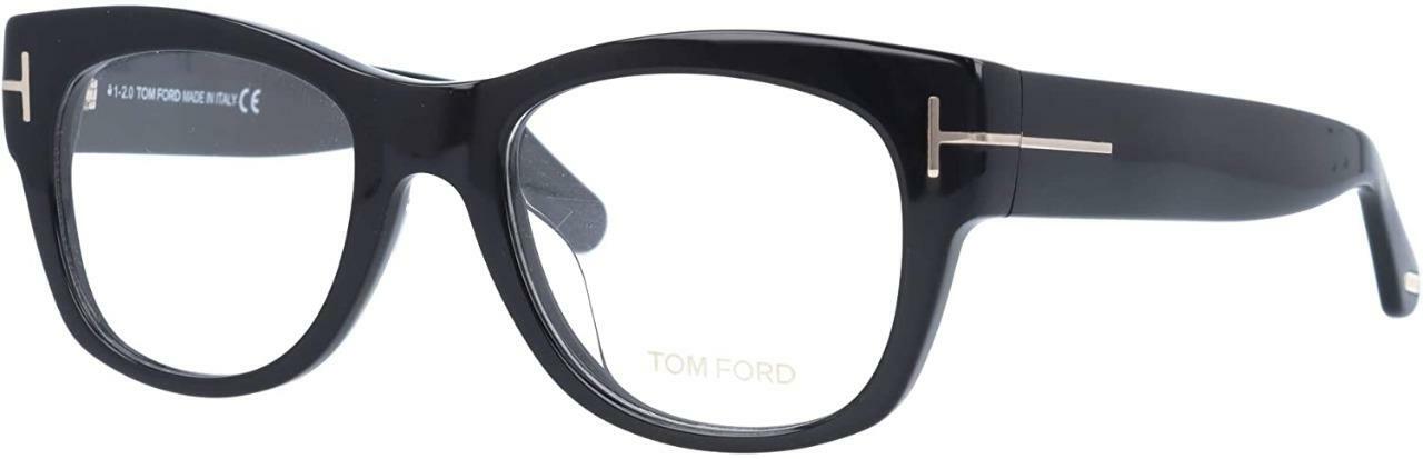 TOM FORD TF 5040 F 001 Black Brille Glasses Frames Eyeglasses Size 52 ...