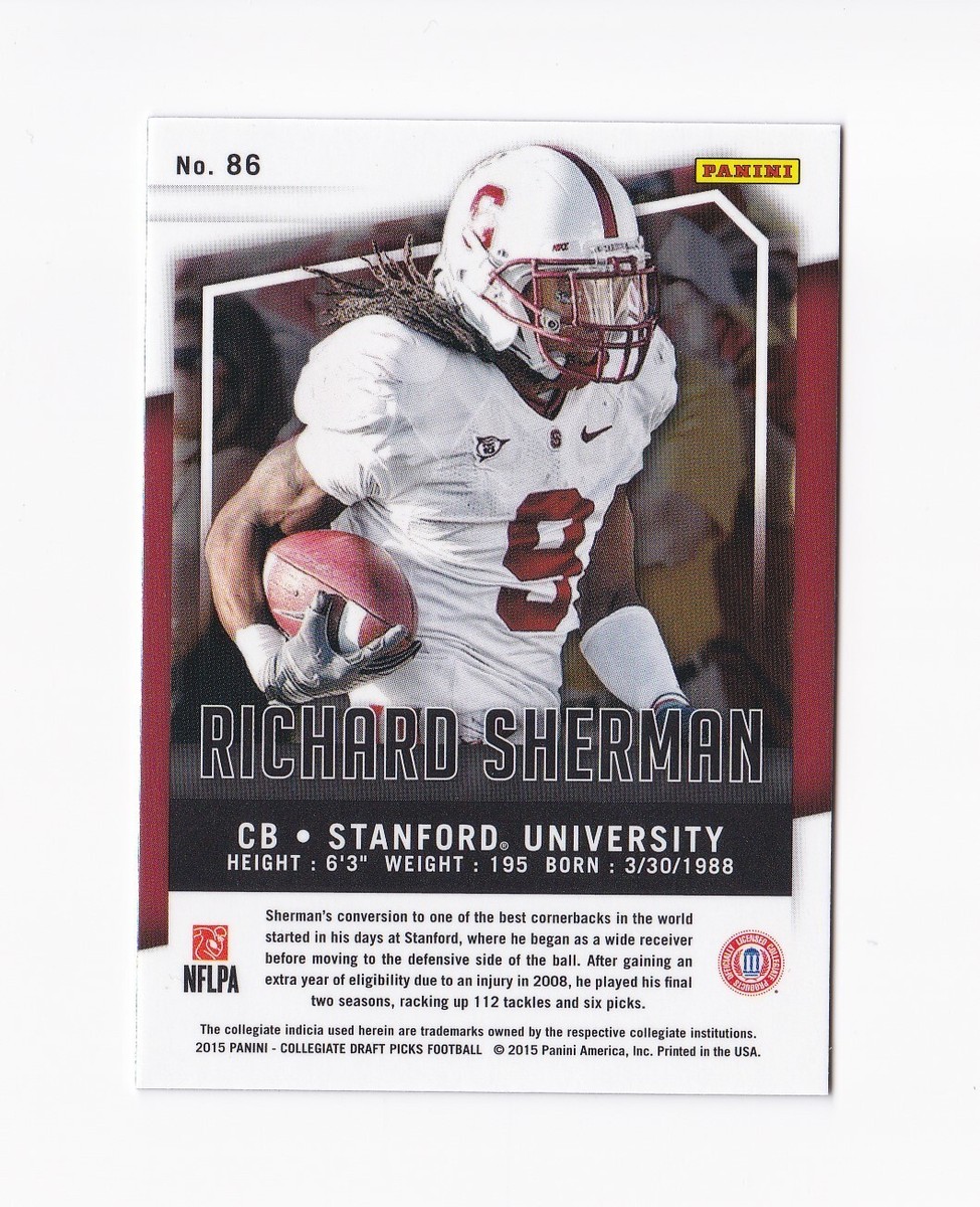 Richard Sherman Stanford Wide Receiver