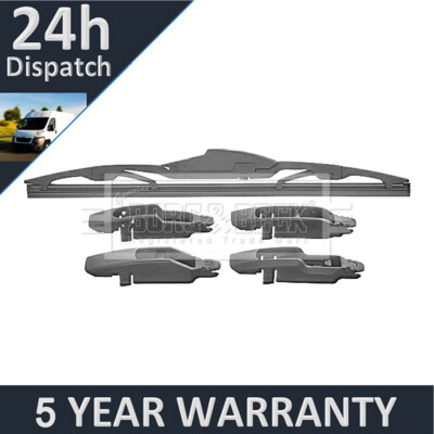 Fits Ford Vauxhall Nissan Toyota Purevue Rear Windscreen Wiper Blade #1 ...