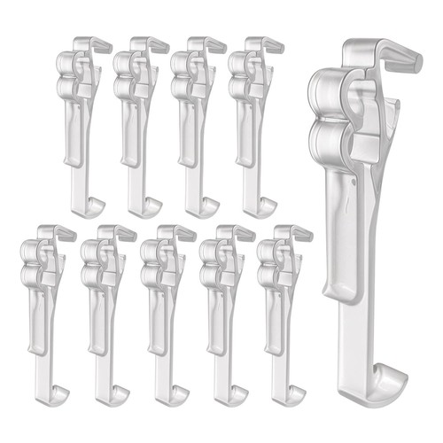 3.0 Inch Clear Valance Clips for Blinds & Window Shades 10-Pack ...
