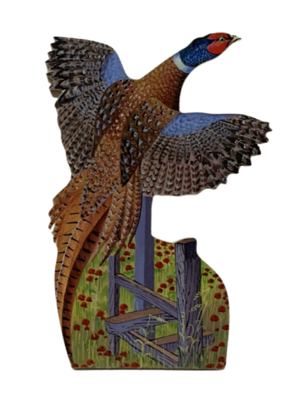 Pheasant Plaque - Pheasants - Pheasant Shoot Pheasant Shooting WD26-P ...