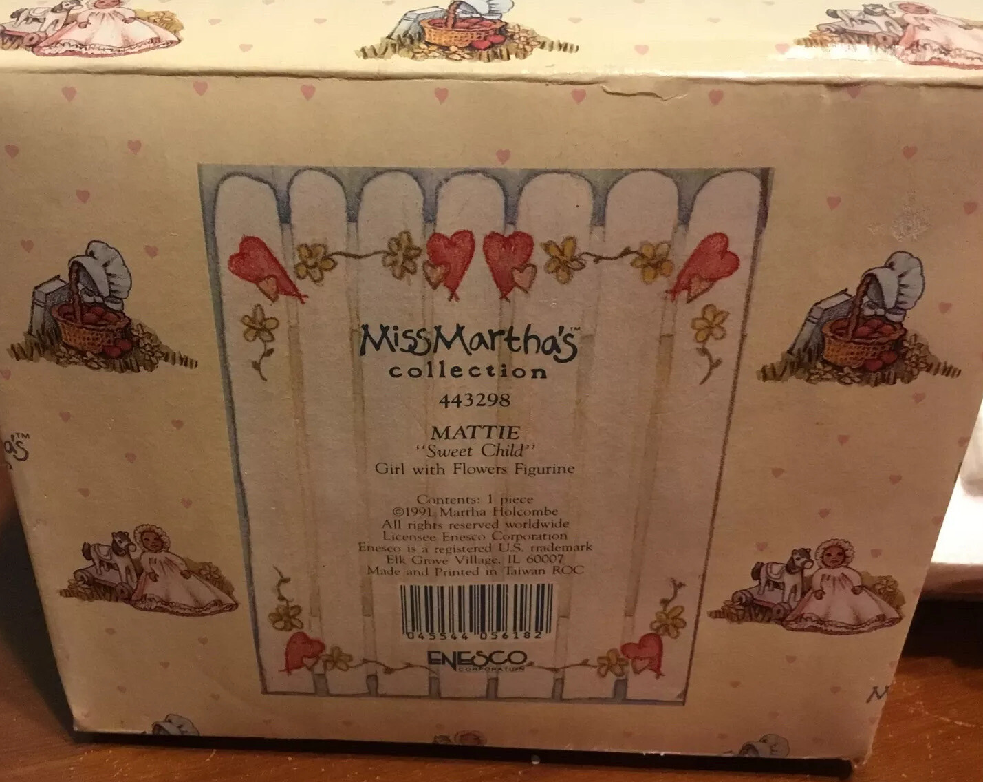 Enesco Miss Martha Collection “Mattie” Sweet Child 1991 | eBay