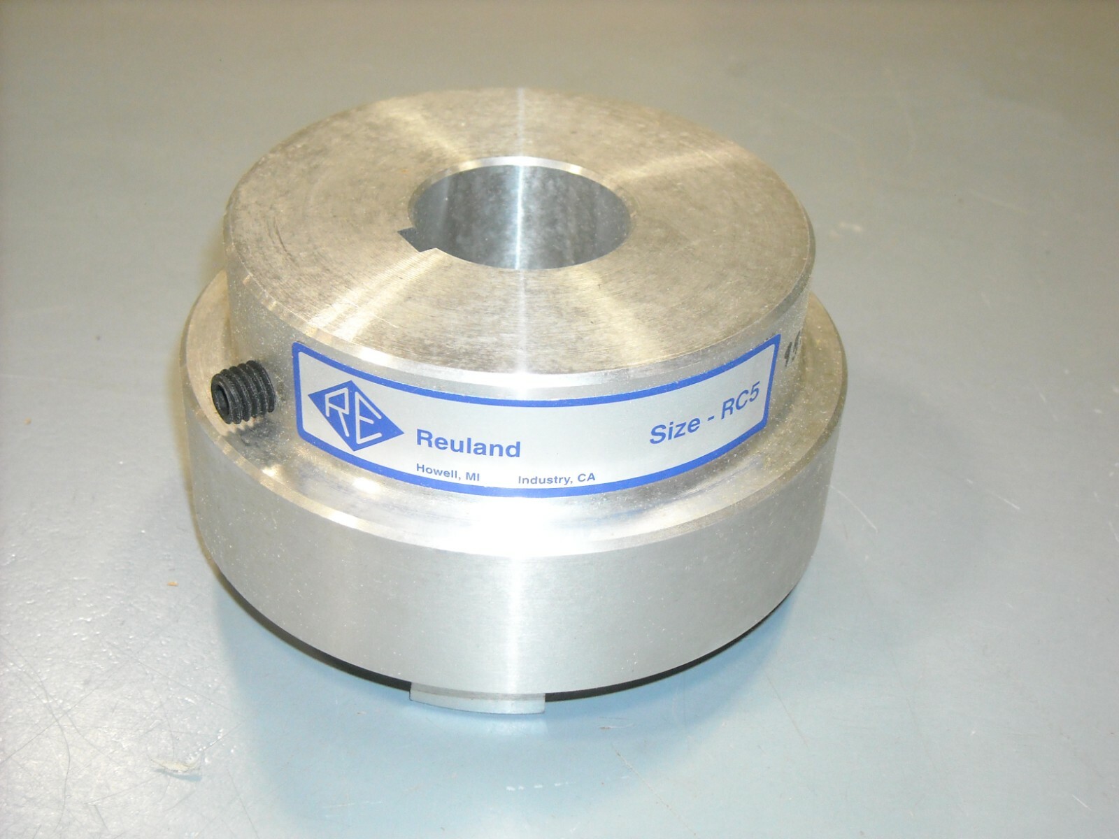 RC5-1500-312 Coupling Half, Reuland RC5 Series,1500-312, 1-1/2" Bore, 5 ...