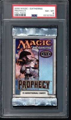 Prophecy Booster Pack English Graded PSA 8 MTG Magic #63167553 | eBay