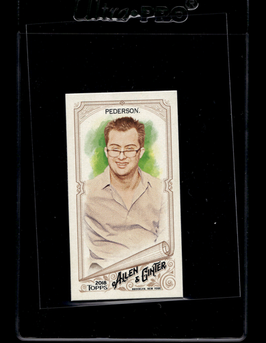 2018 Topps Allen & Ginter Mini A & G Back #43 Champ Pederson | eBay