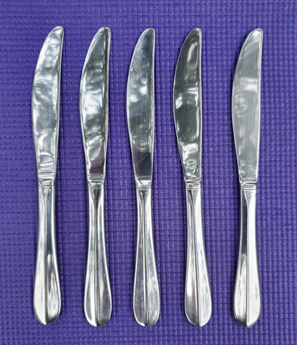 5-Cambridge COLONIAL WAY Stainless Flatware DINNER KNIVES 9 1/8" | eBay