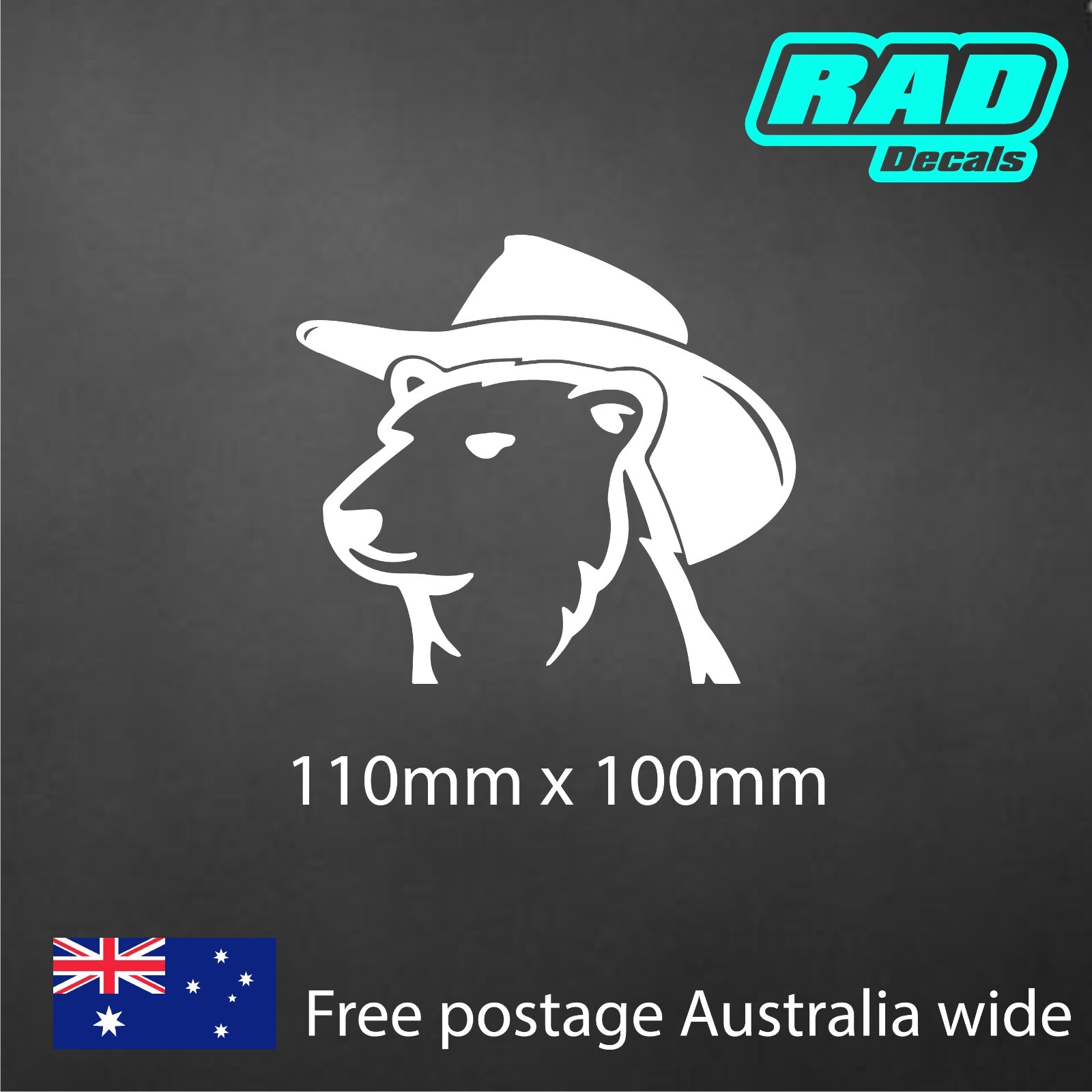 Bundy Cowboy Bear Die Cut Car Decal Vinyl Sticker bundaberg rum BNS ute ...