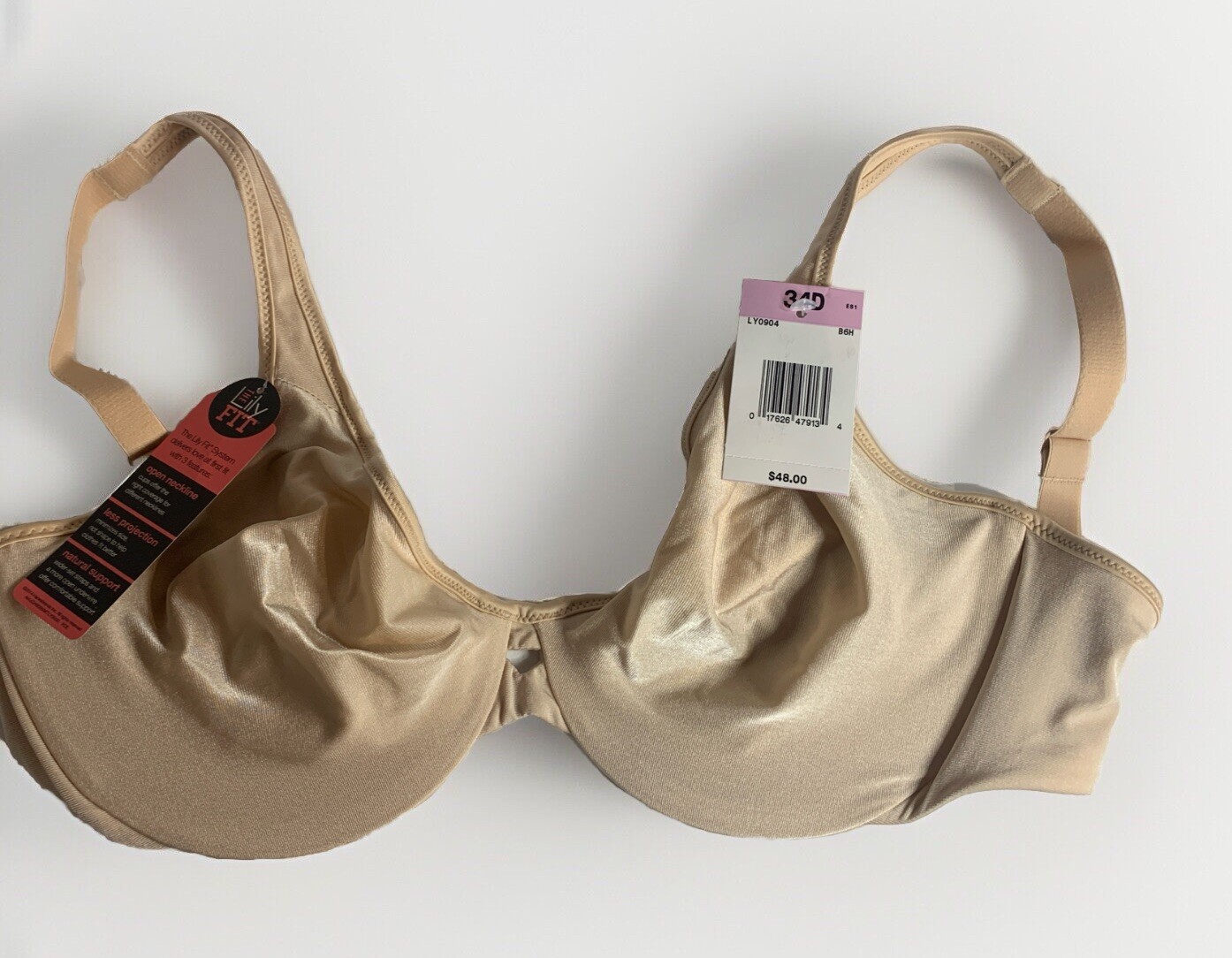 Lilyette by Bali 38dd Plunge Into Comfort Minimizer Bra 0904 ...