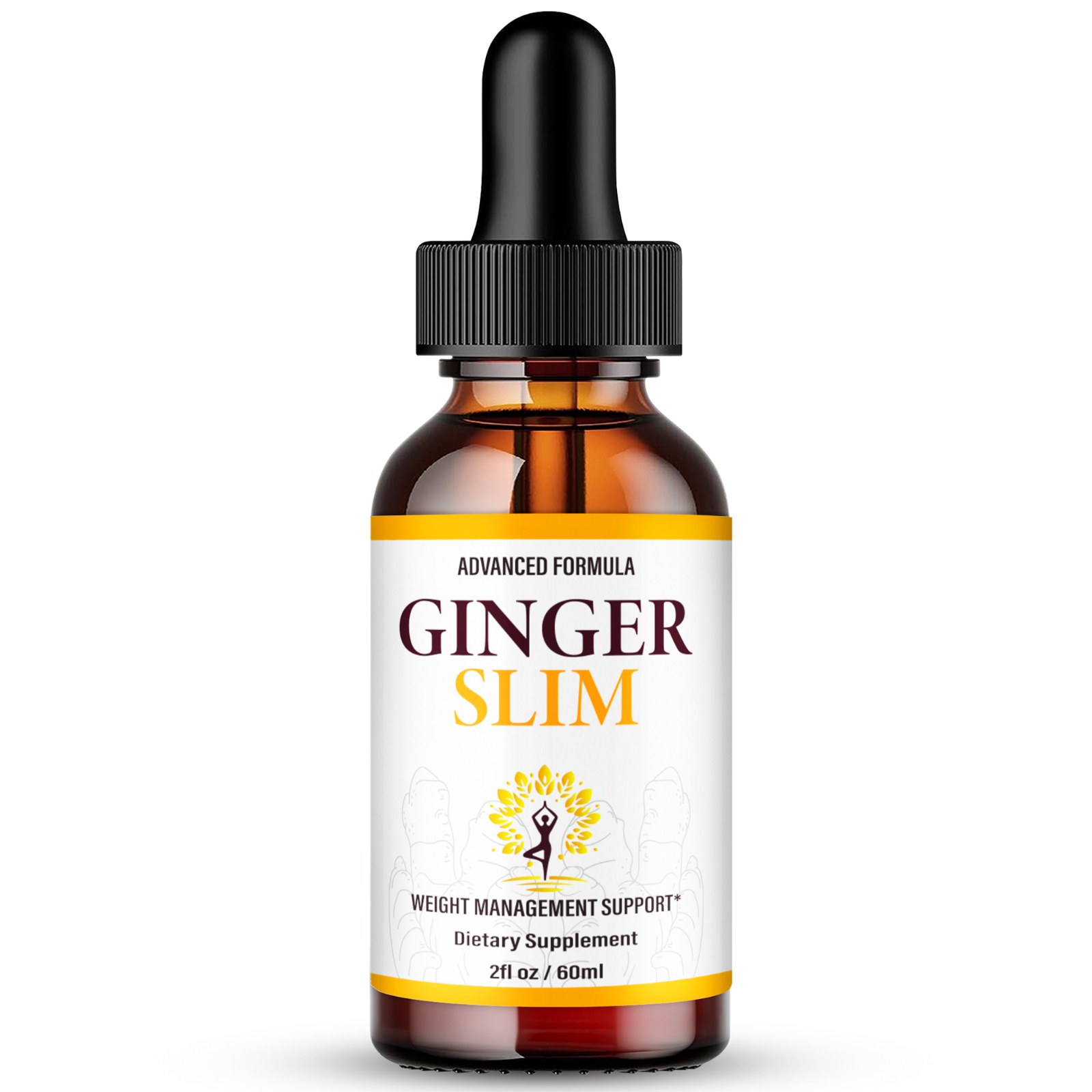 (1 Pack) Ginger Slim Drops, GingerSlim Weight Loss Drops to Support Fat ...