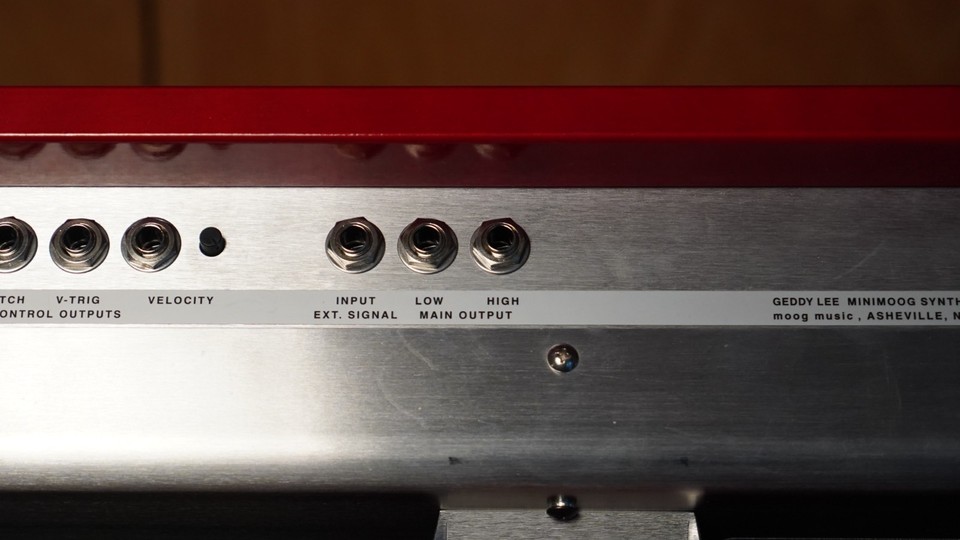 Moog Geddy Lee Minimoog Model D Signature | Mint | Boxed | Rare Limited ...