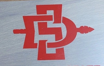 San Diego State Aztec Vinyl Decal | eBay