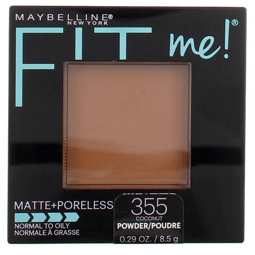 6 Pack Maybelline Fit Me Matte + Poreless Pressed Powder, Coconut 355 ...