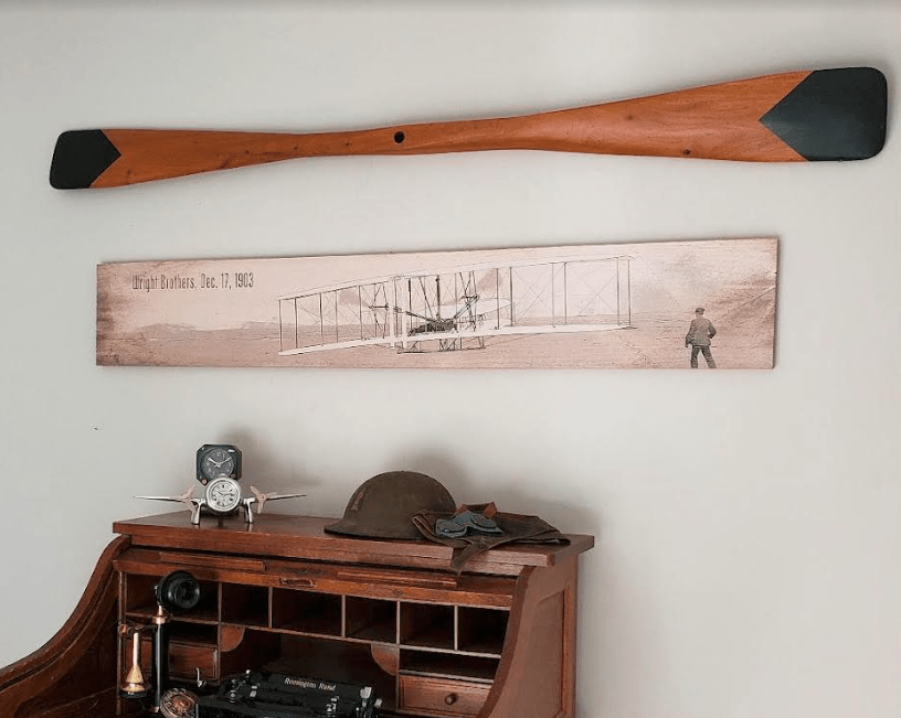 Wright Brothers Flyer 1st Flight Replica 70" Wood Wooden Airplane ...