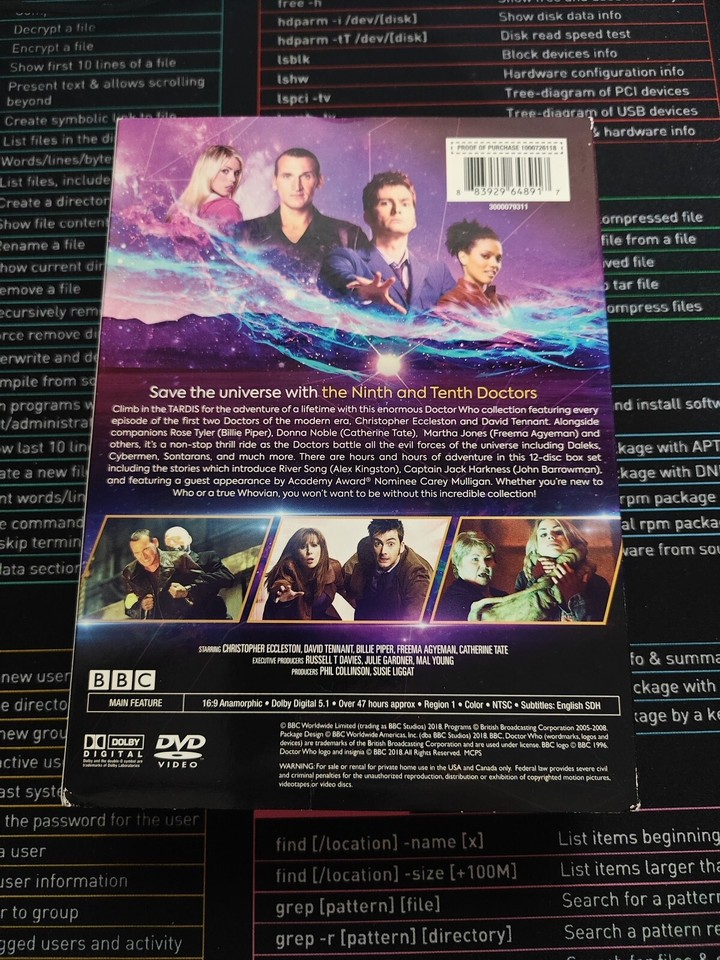 Doctor Who: Christopher Eccleston & David Tennant (DVD) 883929648917 | eBay