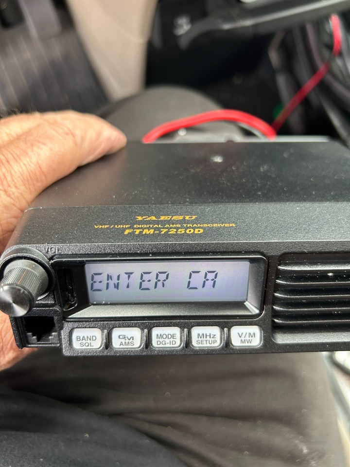 YAESU FTM-7250D VHF/UHF Digital /Analog Transceiver C4FM FDMA/FM | eBay