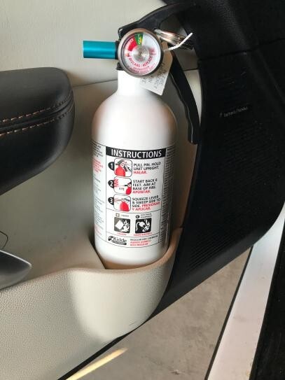 Kidde • Auto Fire Extinguisher • 3lb Dry Chemical • Car/Truck/Boat ...