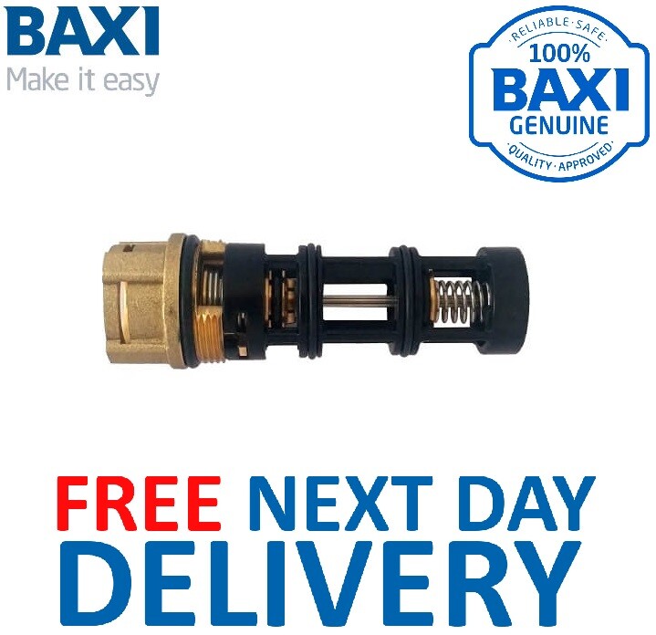 Baxi Duotec/Platinum 24 28 33 40 HE Diverter Valve Cartridge 720003100 ...