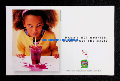Clorox Bleach Cleaner 2003 Trade Print Magazine Ad Poster ADVERT | eBay