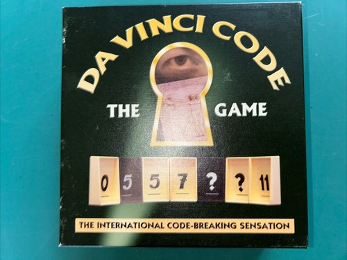 "DA VINCI CODE" THE GAME (2004) BY WINNING MOVES (OPEN BOX FACTORY SEALED TILES) | eBay UK