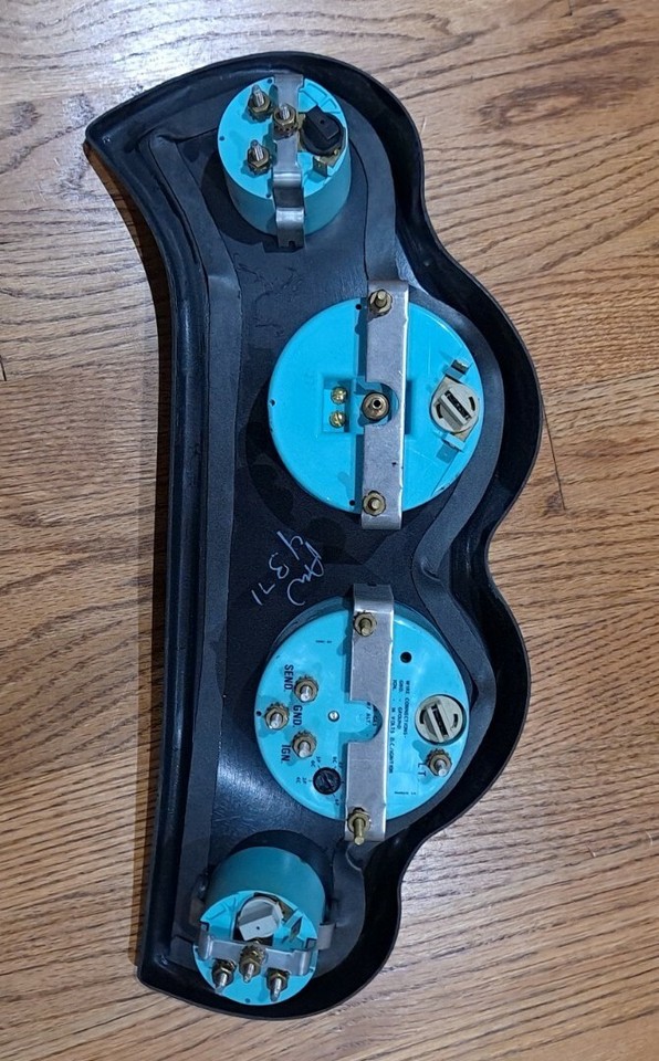 Nautic Star Teleflex Gauge Panel Speedo Tachometer Fuel Trim P # NS ...