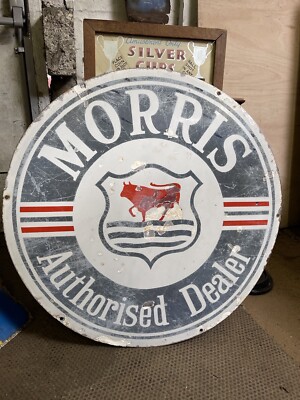 Morris Dealer Enamel Sign | eBay UK