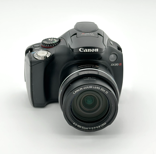 Canon Powershot SX30 IS 14.1MP 35X Zoom Digital Camera Powers On ...