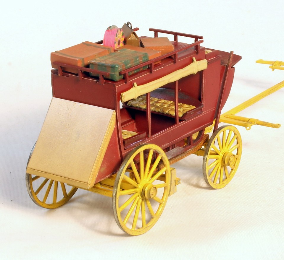 Berkshire Valley Models O/On3/On30, 1/48 Mud Wagon (Stagecoach) Kit ...
