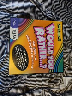 Would You Rather...? - Board Game By Zobmondo "Complete" Family Game ...