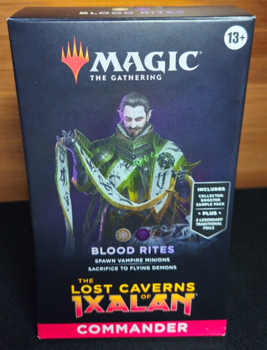 Magic - Lost Caverns of Ixalan - Blood Rites - Commander Deck Precon ...