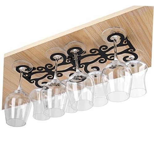 Wine Glass Rack - Butterfly Stemware Racks Under Cabinet Wine Glass ...