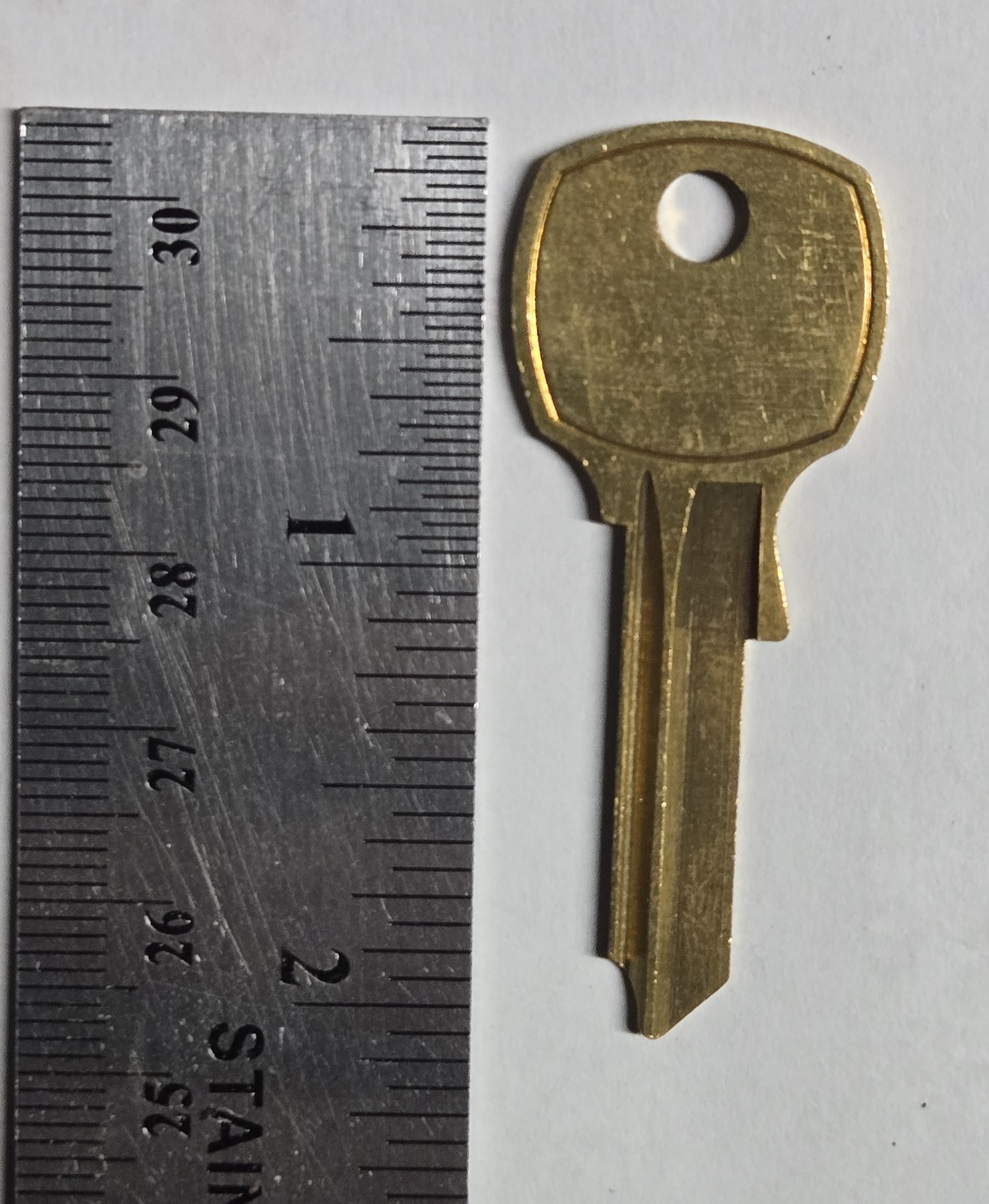 Lot Of Ten(10) NA12 Key Blank / Mail Box Key / 1069LB Brass / ILCO USA ...
